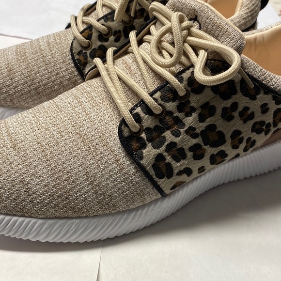 Marley Lilly | Shoes | Marley Lilly Leopard Print Tennis Shoes | Poshmark